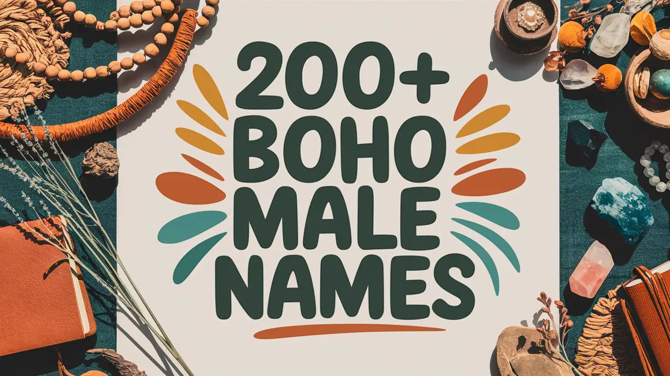 Boho Male Names (200+ Free-Spirited & Earthy Choices)