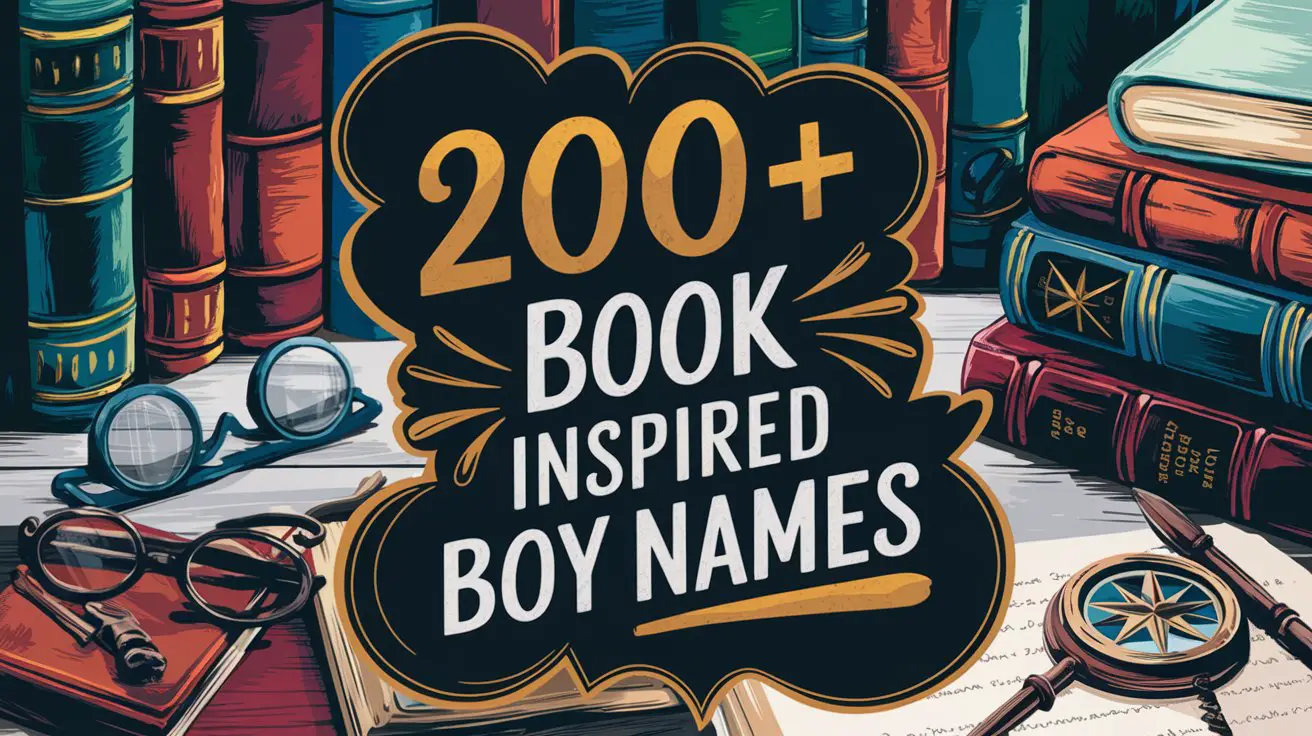 200+ Book Inspired Boy Names (Classic to Fantasy Picks)