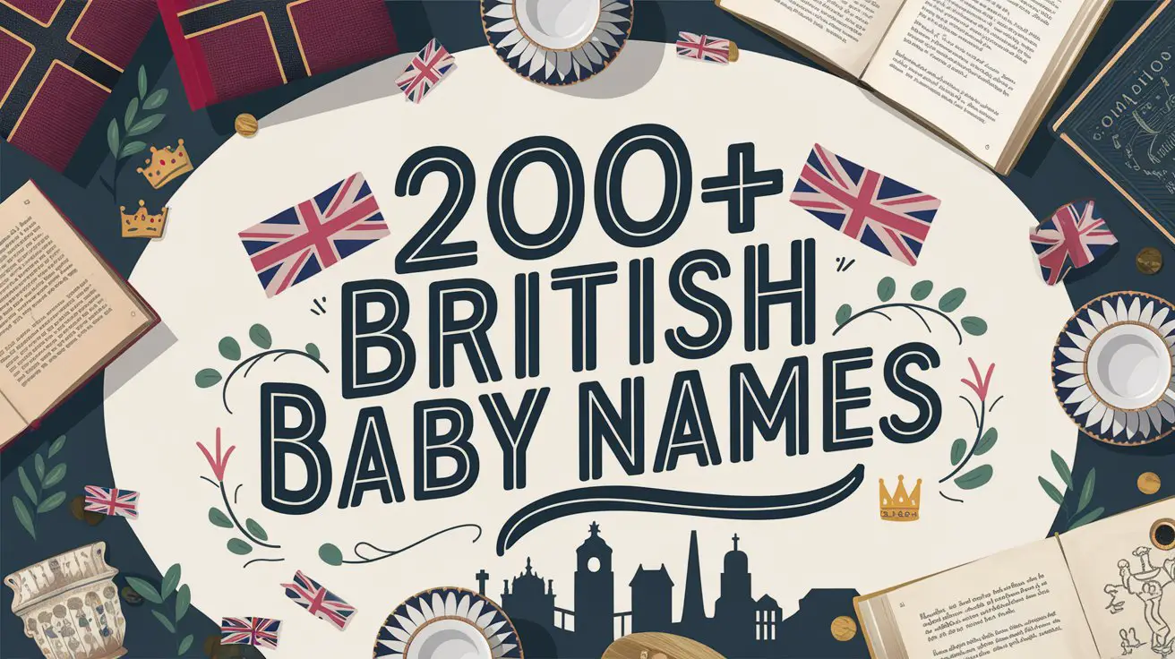 British Baby Names (200+ Classic and Modern Choices)