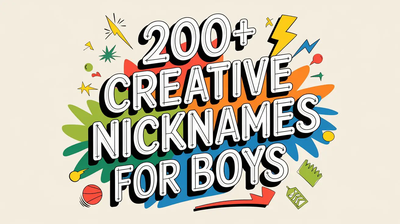 200+ Creative Nicknames for Boys That Are Actually Cool (Not Cringy)