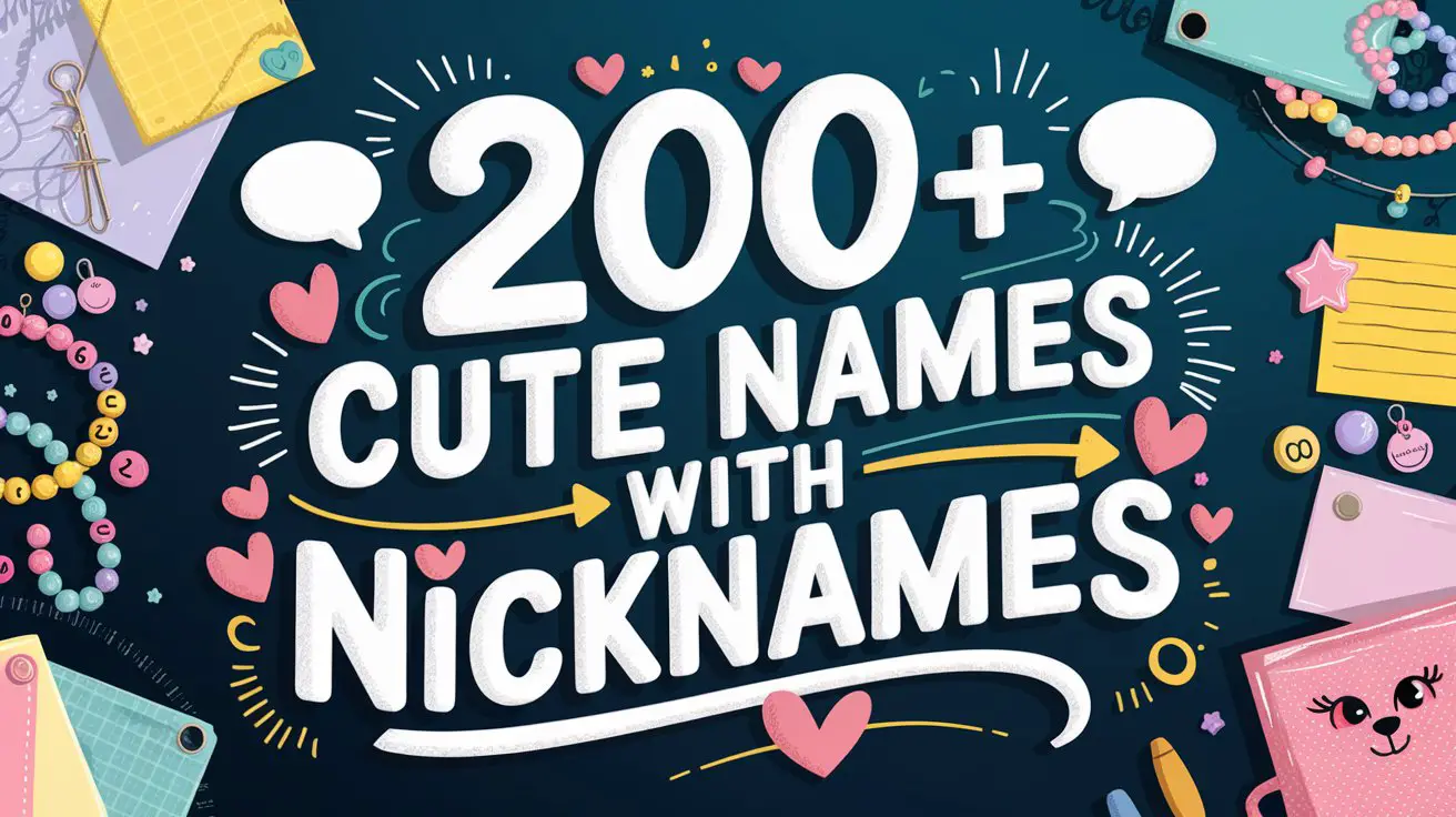 200+ Cute Names With Nicknames (Adorable Name Pairings)