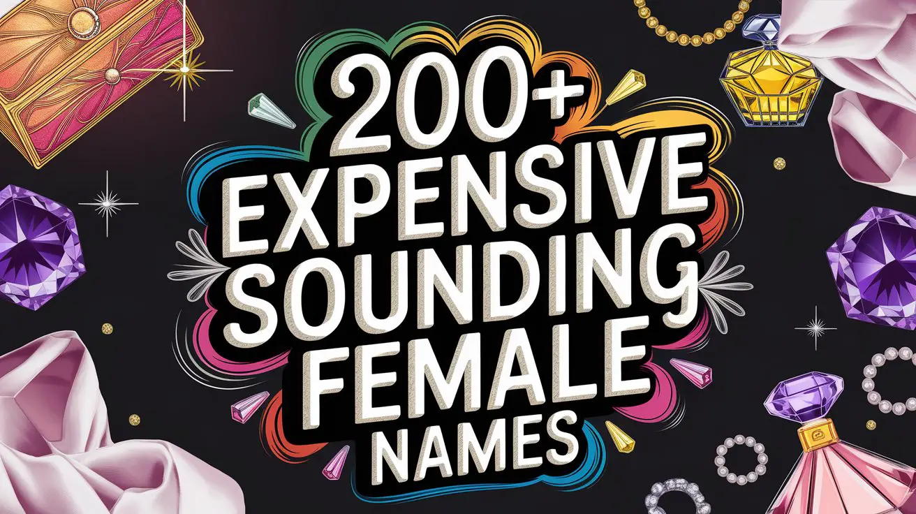 200+ Expensive Sounding Female Names (That Exude Elegance and ...
