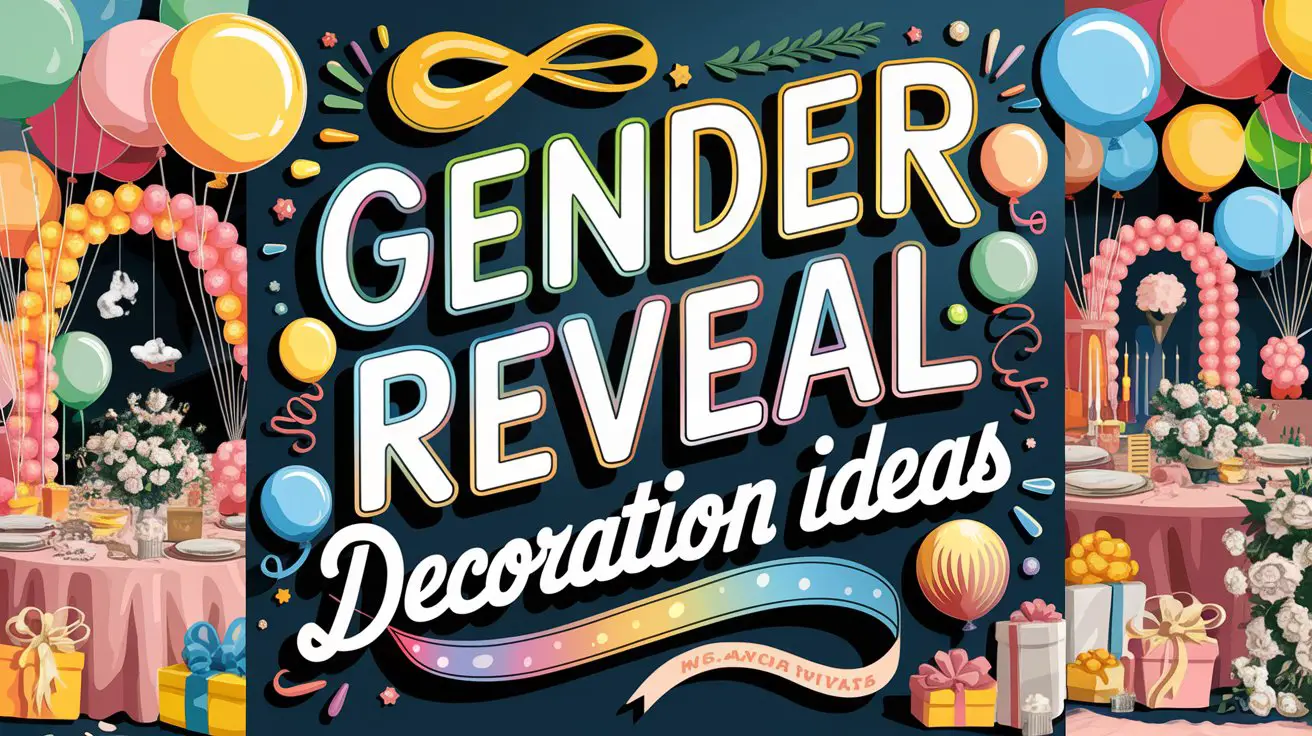 Gender Reveal Party Decoration Ideas: 15 Stunning Ways to Celebrate ...