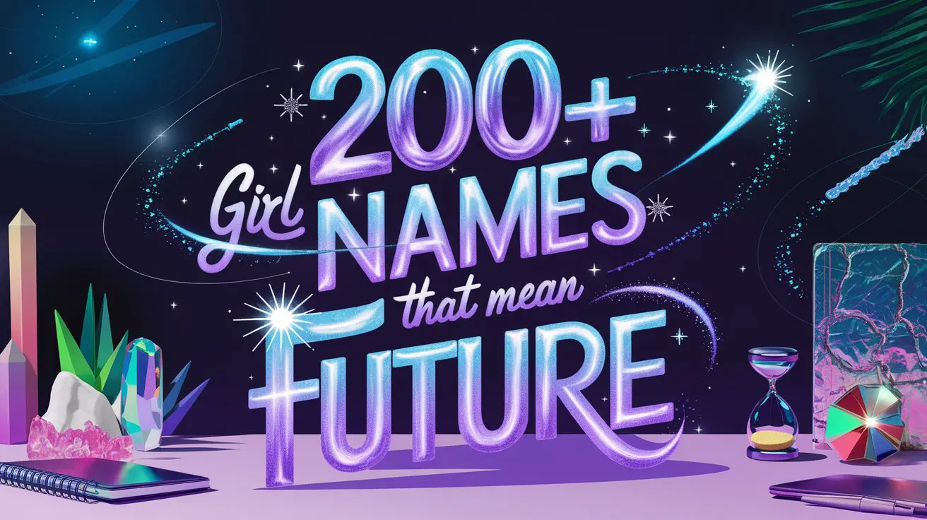 200+ Girl Names That Mean Future (Representing Hope, Tomorrow & New ...