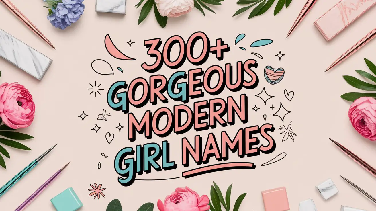 300+ Gorgeous Modern Girl Names That Are Trending