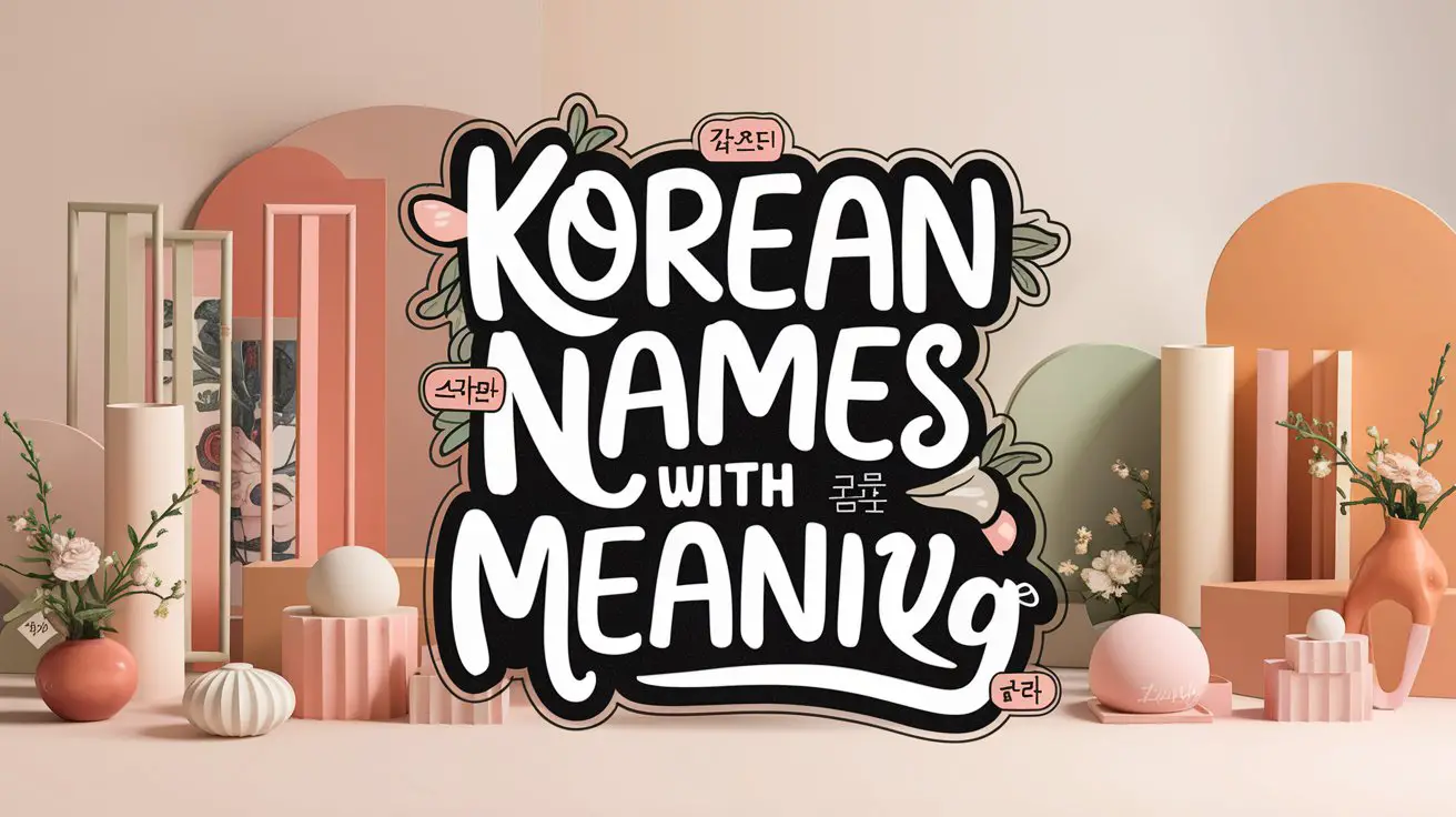 Korean Names with Meaning (200+ Traditional & Modern Options)