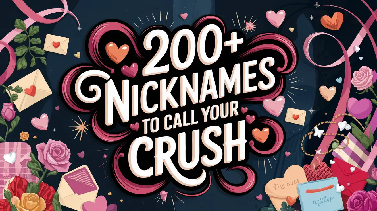 Nicknames to Call Your Crush (200+ Sweet, Flirty & Playful Options)