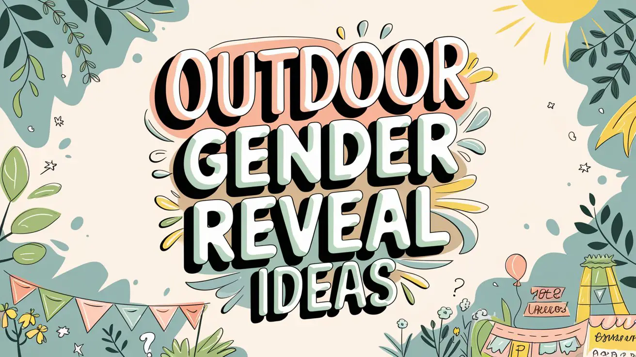 Outdoor Gender Reveal Ideas: 15 Unforgettable Ways to Share Your Big News