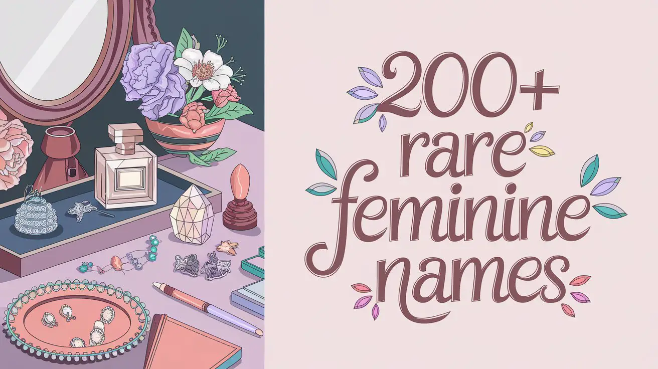Rare Feminine Names (200+ Unique & Beautiful Choices)