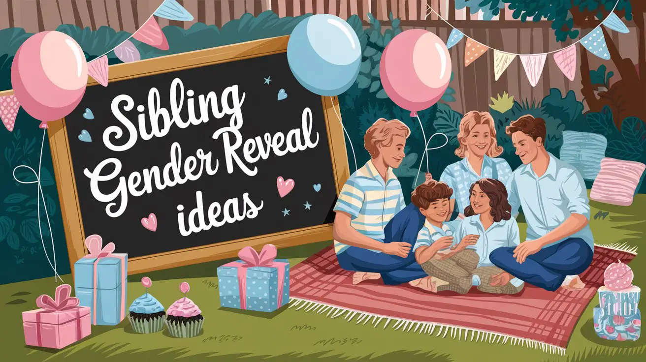 Sibling Gender Reveal Ideas: 15 Creative Ways to Include Your Firstborn