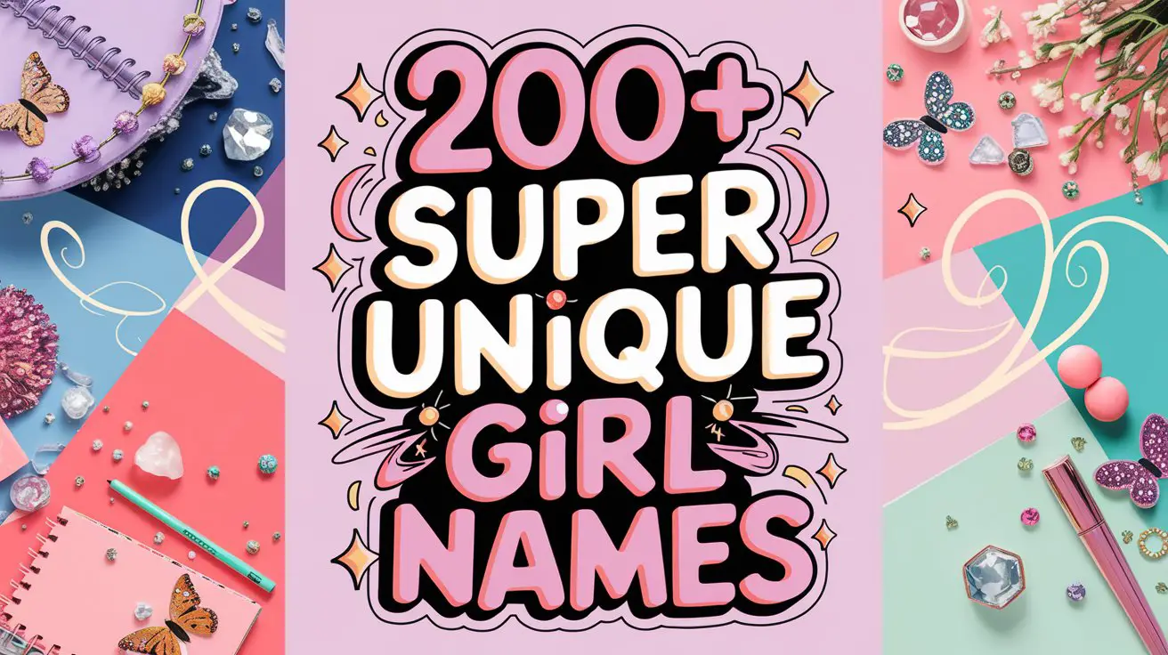 200+ Super Unique Girl Names (Rare, Beautiful Choices)