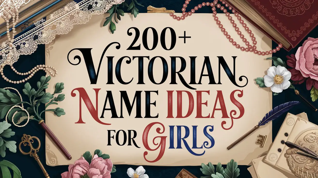 Victorian Name Ideas for Girls (200+ Elegant, Timeless Names)