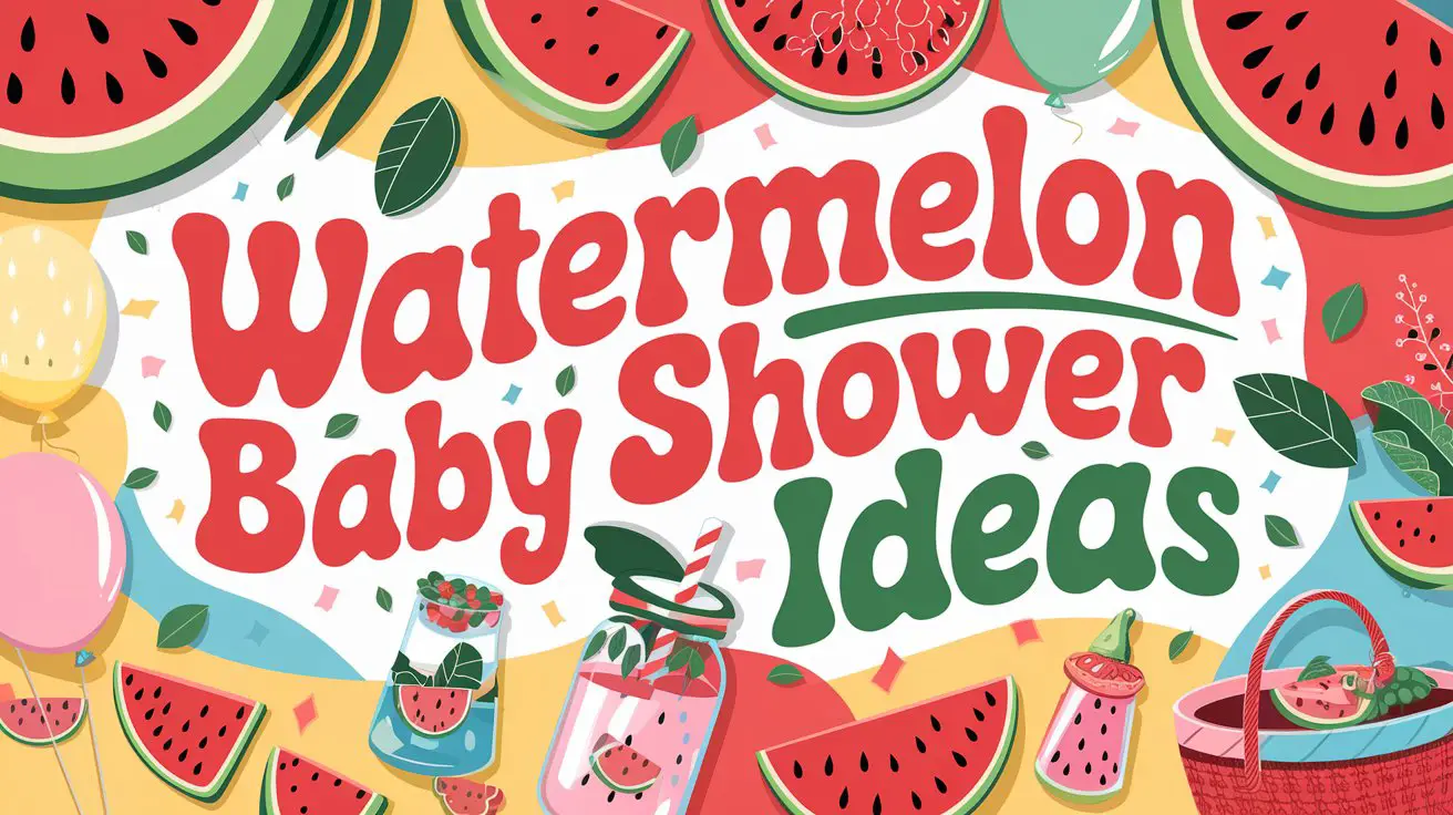 Watermelon Baby Shower Ideas: 15 Refreshingly Sweet Ways to Celebrate