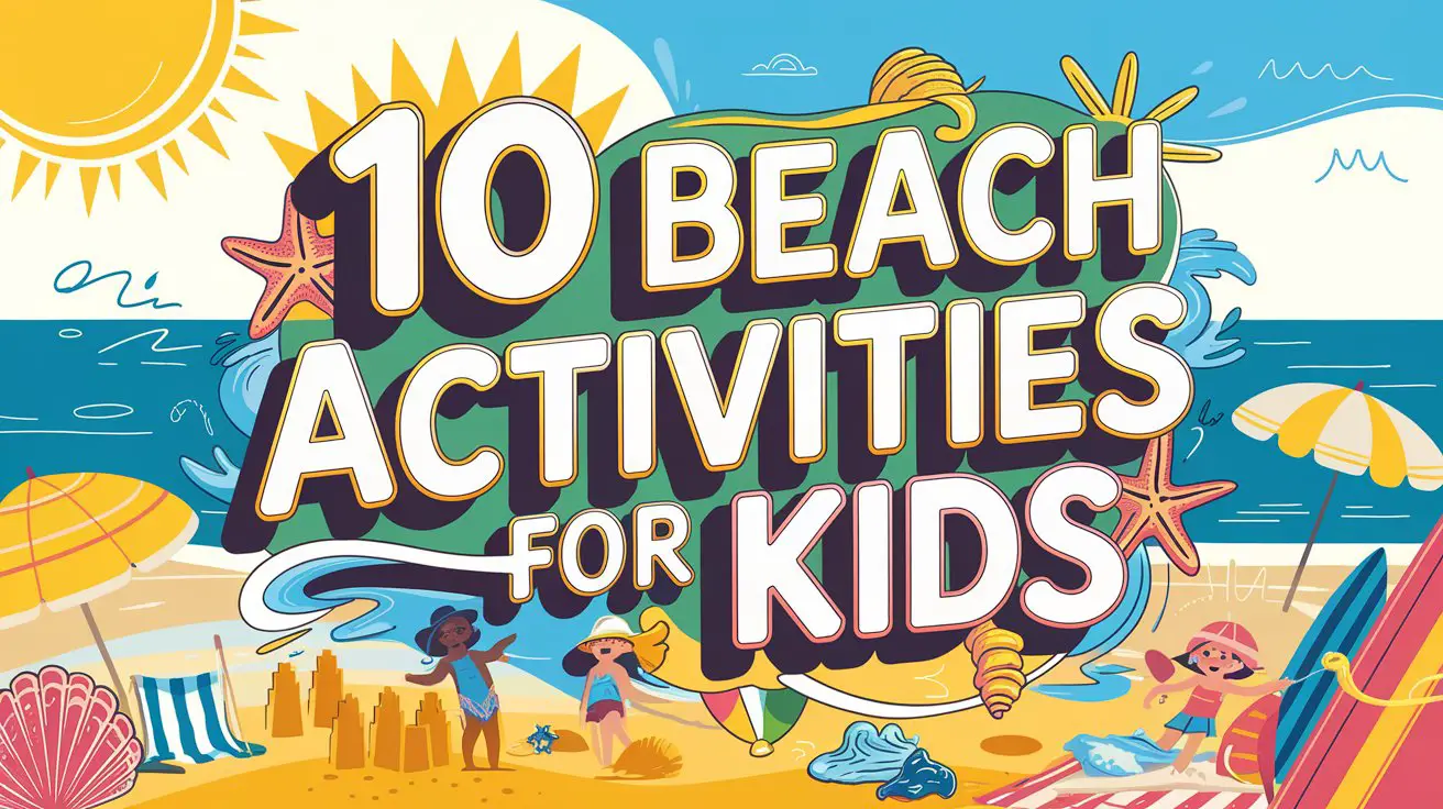 Beach Activities for Kids: 10 Fun Games That Actually Keep Them Entertained