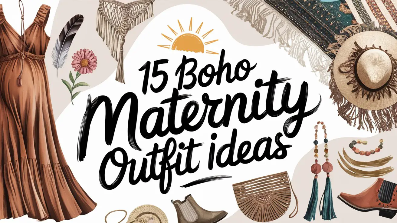 Boho Maternity Outfits: 15 Flowing Styles That Celebrate Your Beautiful ...