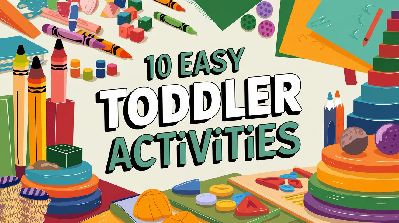 Easy Toddler Activities: 10 Simple Ideas That Actually Keep Kids Engaged