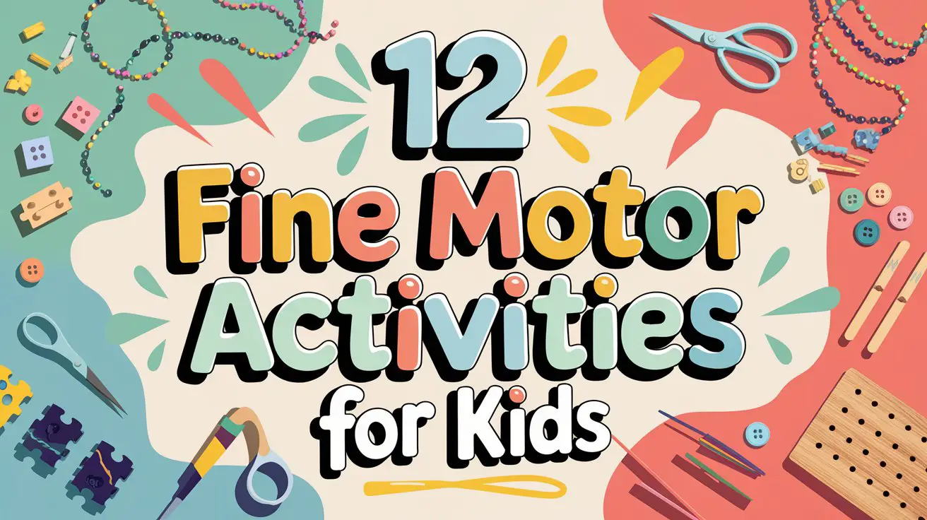 Fine Motor Activities for Kids: 12 Engaging Ideas That Actually Build ...