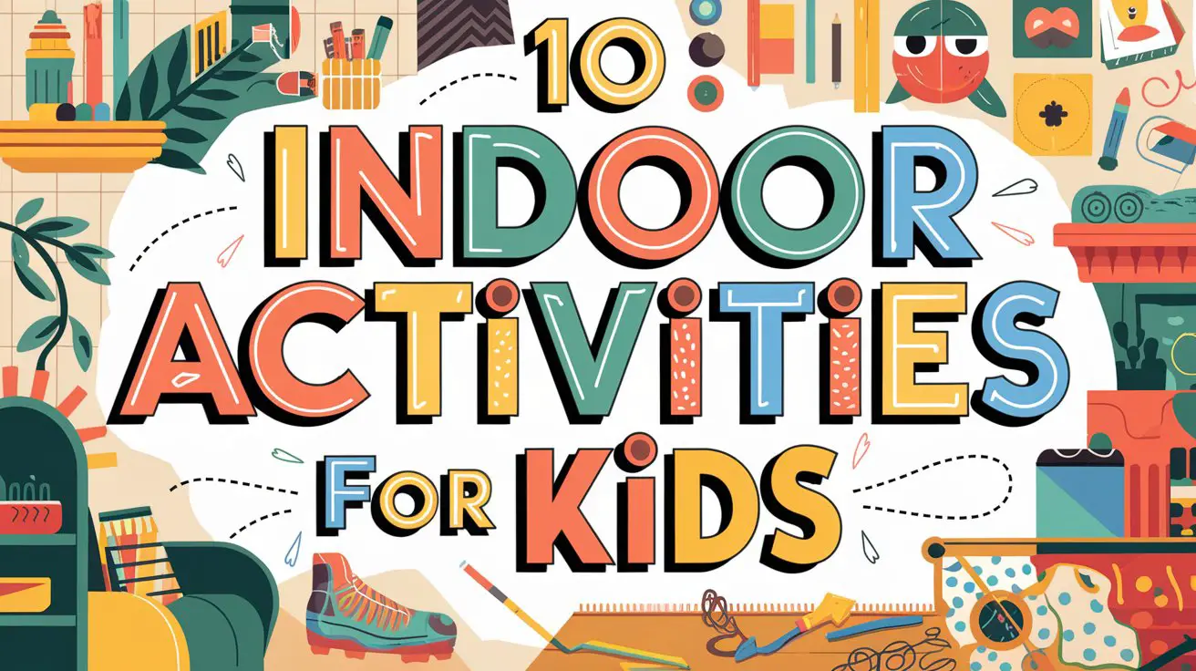 Indoor Activities for Kids: 10 Fun Ideas to Keep Them Busy at Home