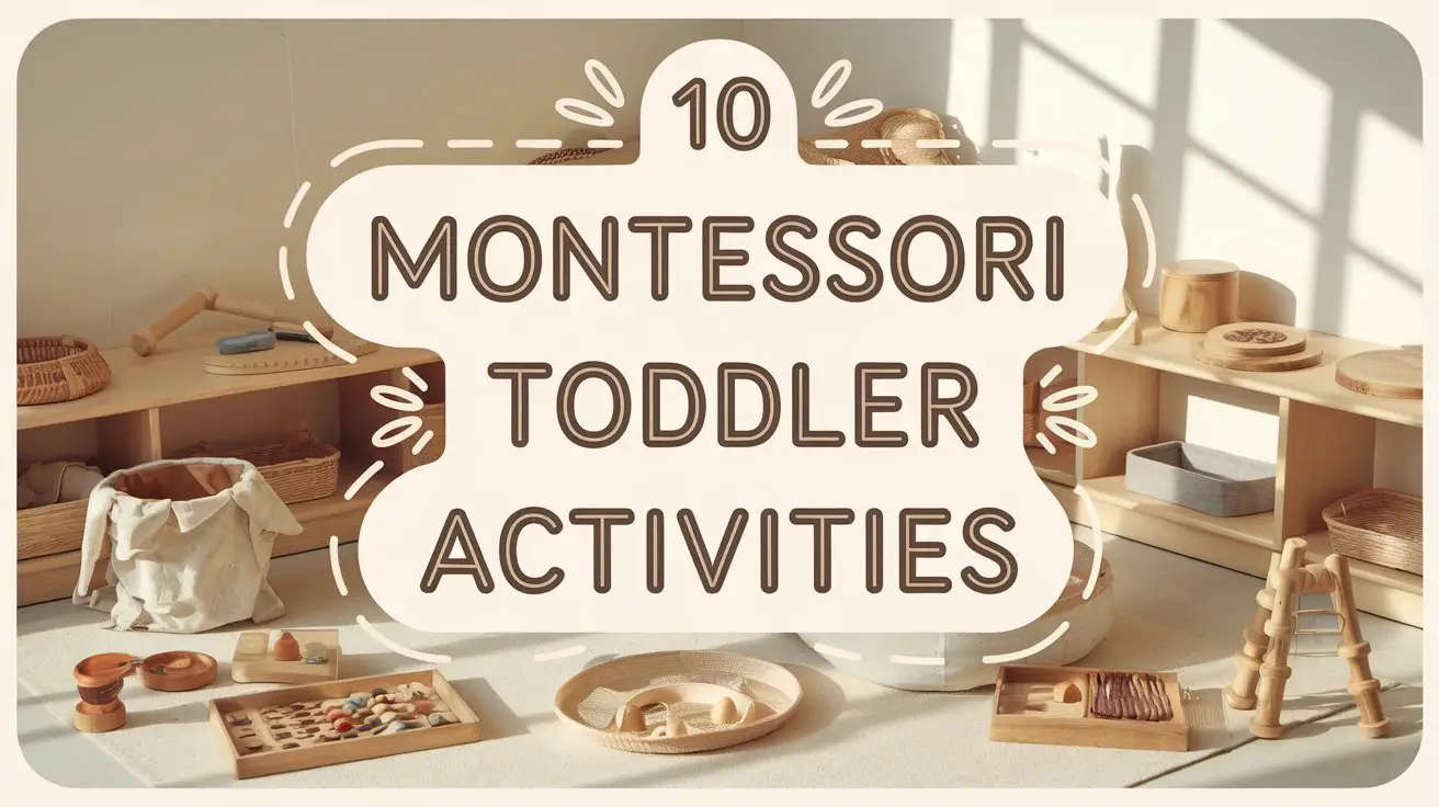 Montessori Toddler Activities: 10 Simple Ideas That Actually Work at Home