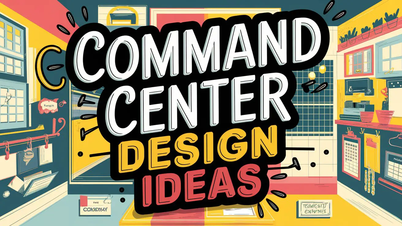 Command Center Design Ideas: 10 Stylish Ways to Organize Your Home