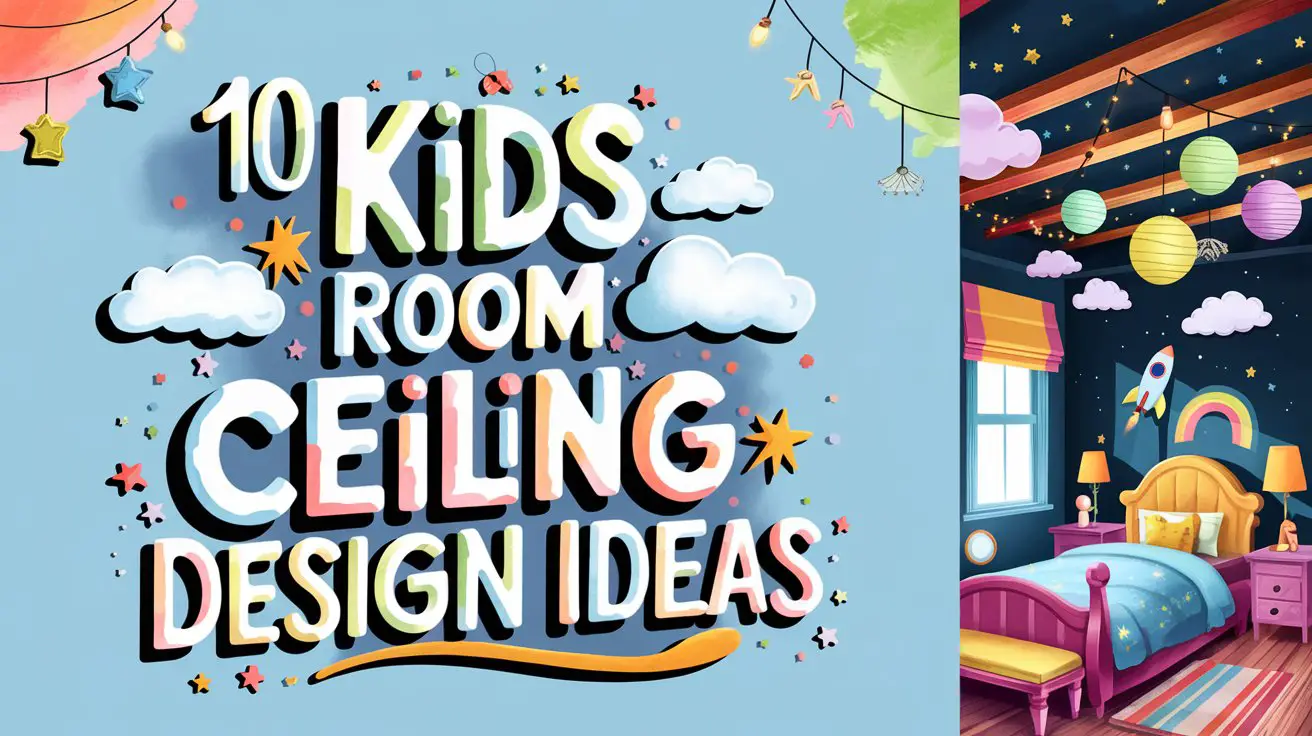 Kids Room Ceiling Design: 10 Creative Ideas to Transform Any Bedroom