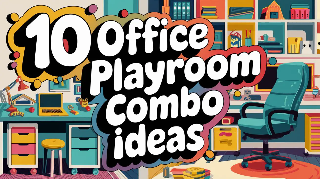 Office Playroom Combo Ideas: 10 Layouts That Work for Real Families