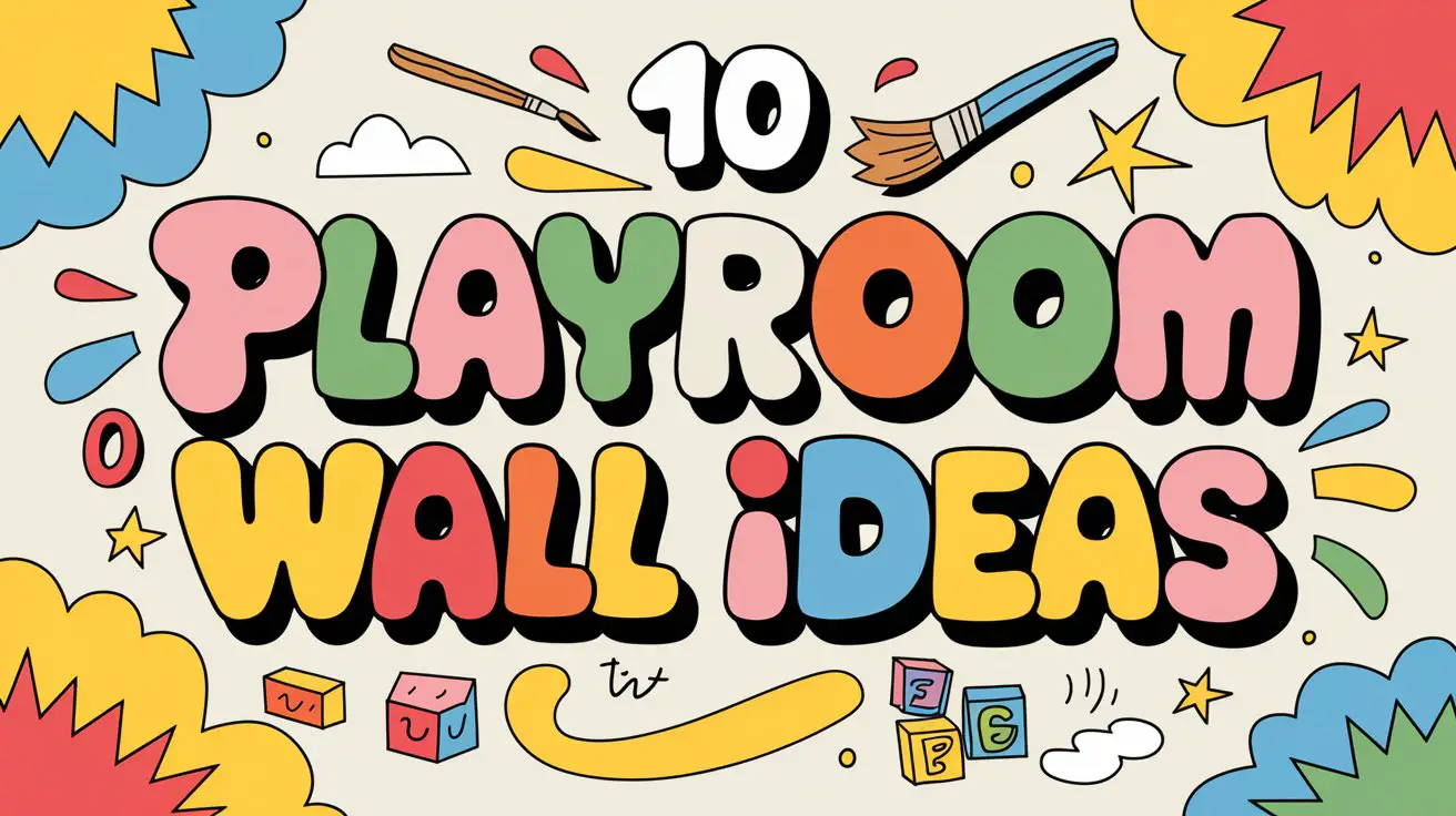 Playroom Wall Ideas: 10 Creative Ways to Transform Your Kids' Space