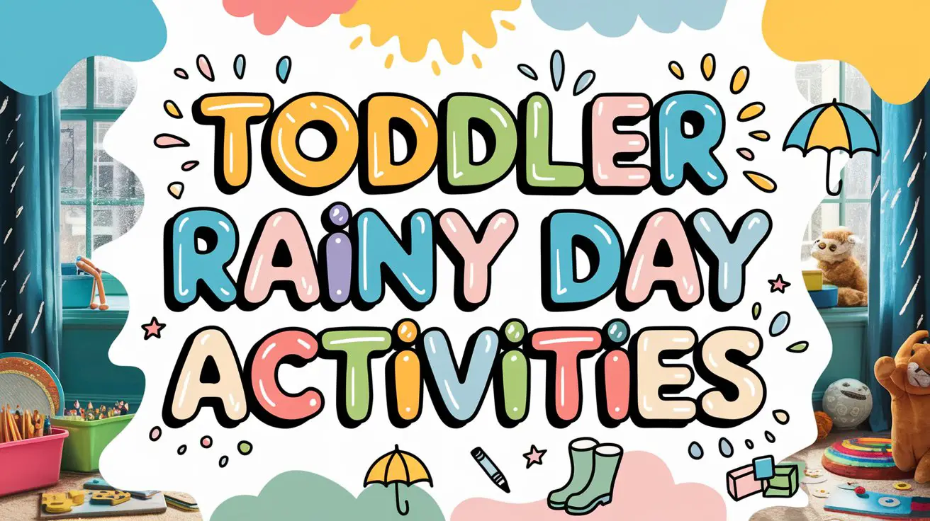 Toddler Rainy Day Activities: Simple Ideas Parents Love (No Fancy ...