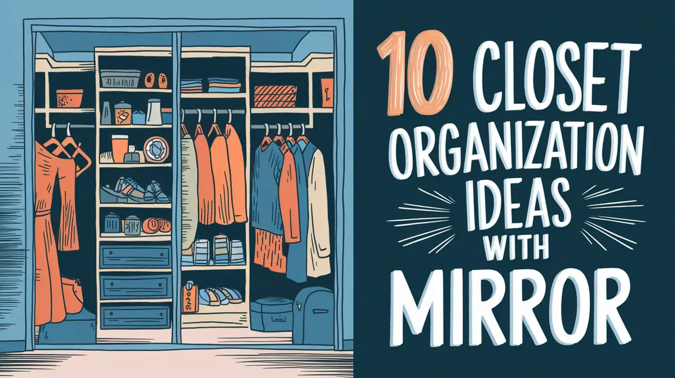 10 Closet Organization Ideas with Mirror: Stylish Ways to Transform ...
