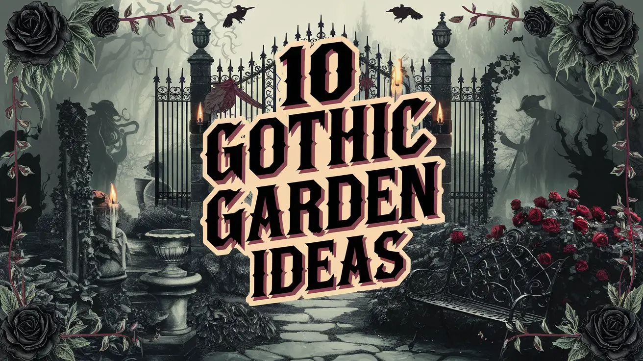 Gothic Garden Ideas: 10 Dark & Dramatic Ways to Transform Your Outdoor ...