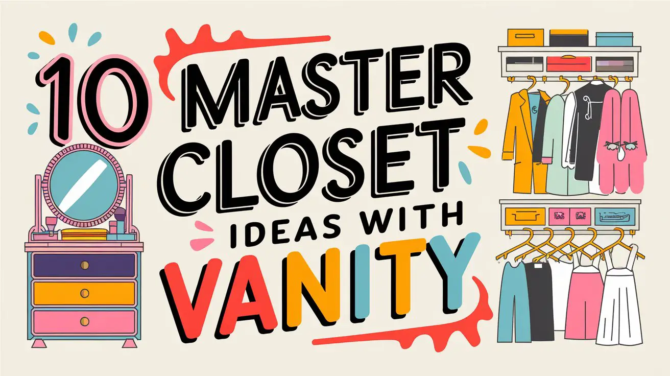 Master Closet Ideas with Vanity: 10 Stunning Ways to Transform Your ...