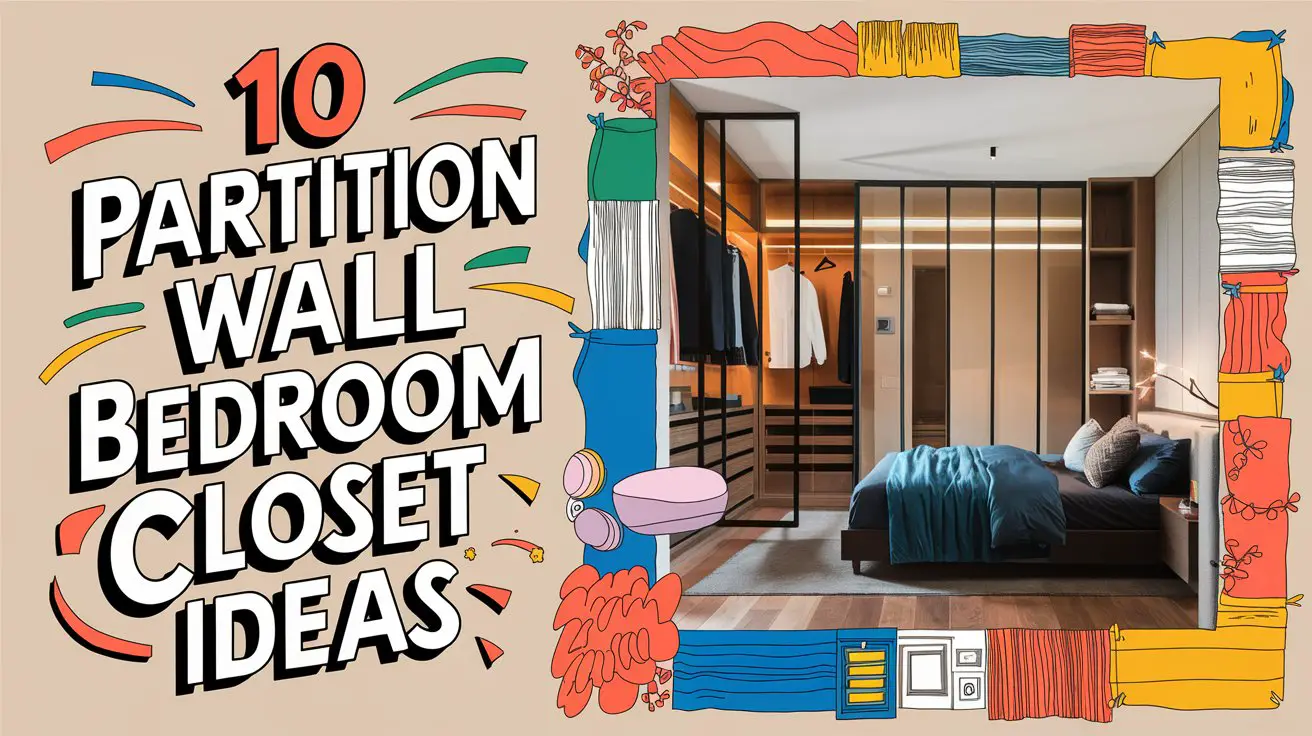 Partition Wall Bedroom Closet Ideas: 10 Creative Ways to Divide and ...