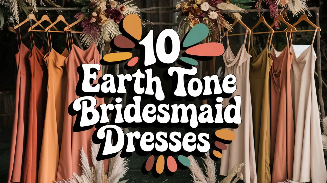 Earth Tone Bridesmaid Dresses: 10 Stunning Looks Your Whole Squad Will ...