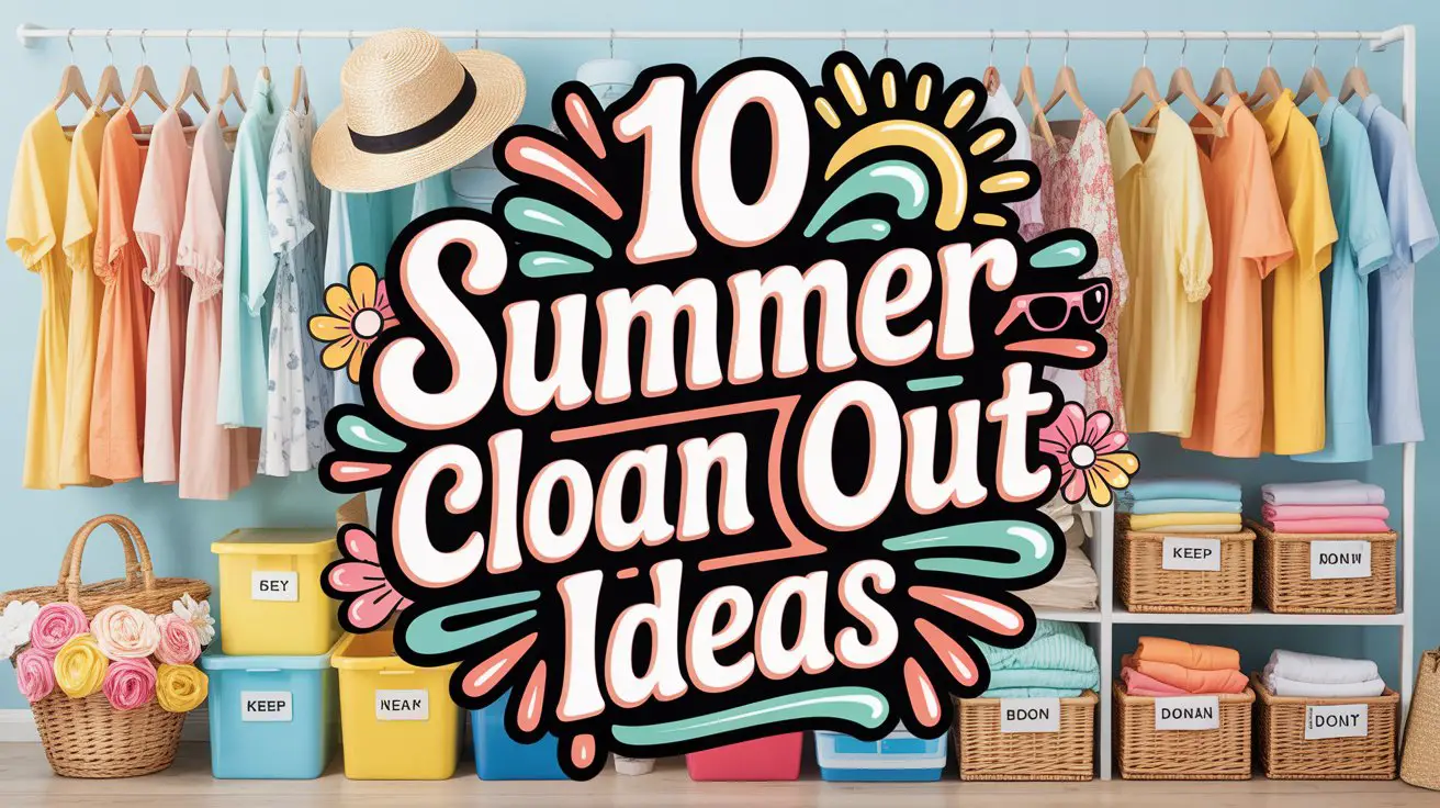 Summer Closet Clean Out Ideas: 10 Smart Ways to Refresh and Organize ...