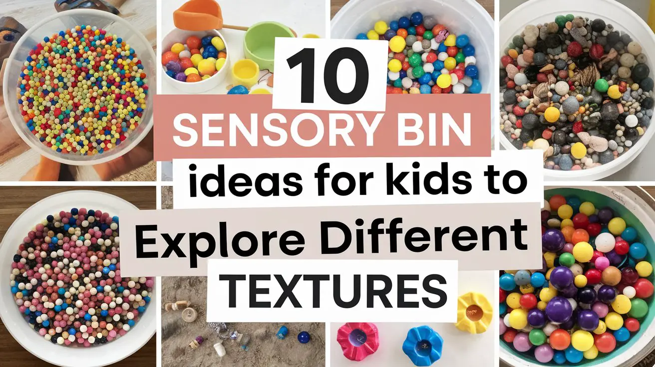 10 Sensory Bin Ideas for Kids to Explore Different Textures